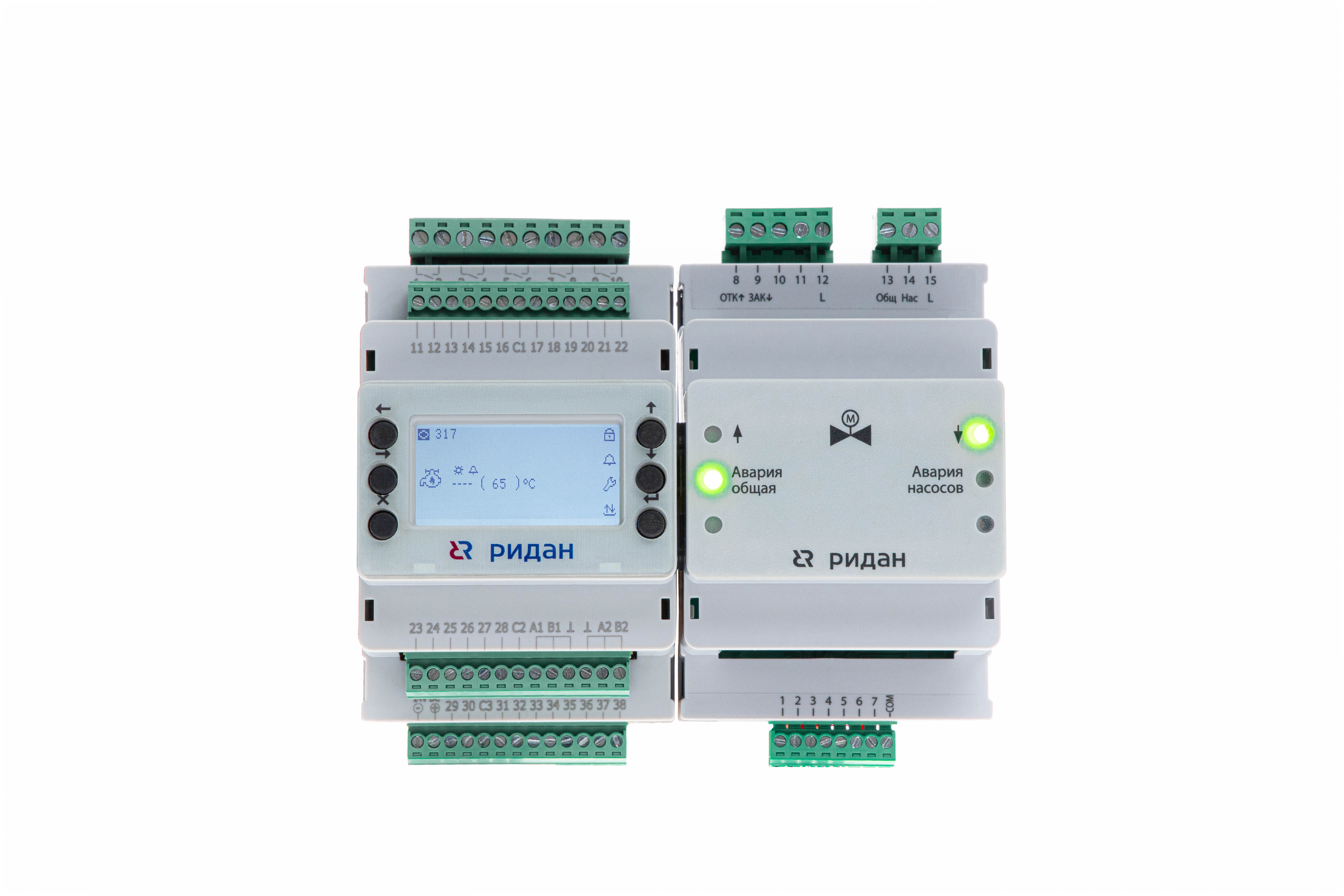 Ридан Контроллер Ридан ECL-3R 317 FC, 24V DC 087H3807R купить за 109231 ...